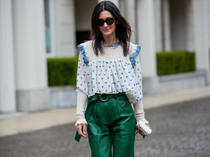 Paperbag Hosen Feiern Jetzt Ein Fashion Comeback So Stylen Wir Sie Im